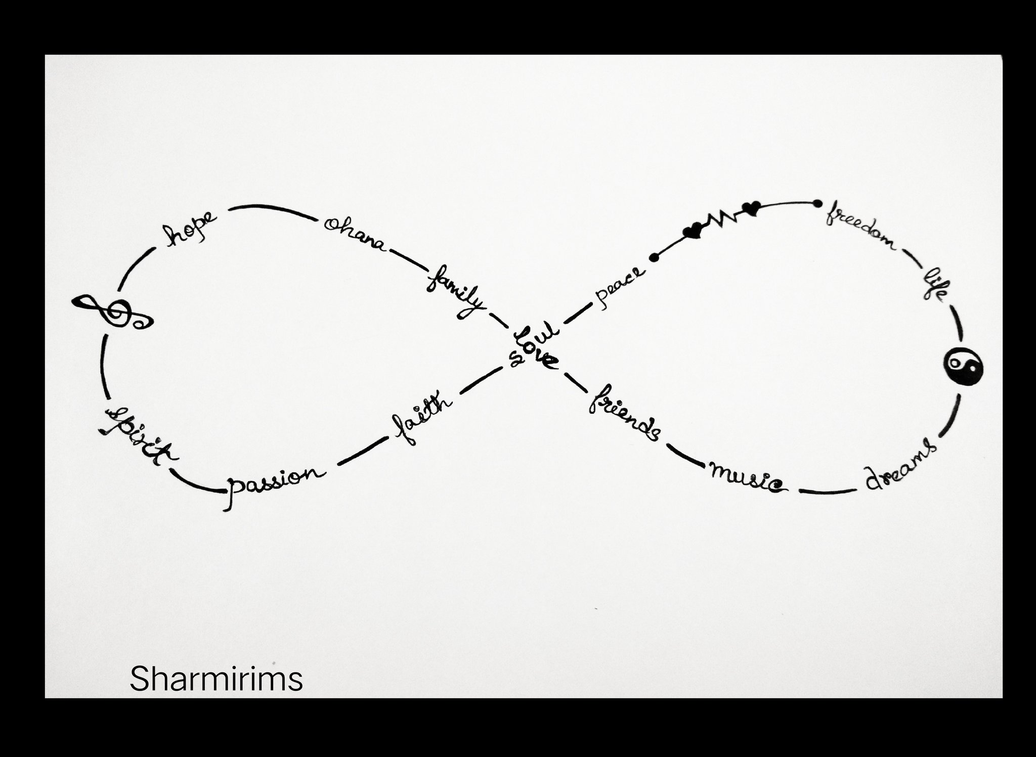 Music Infinity Tattoo