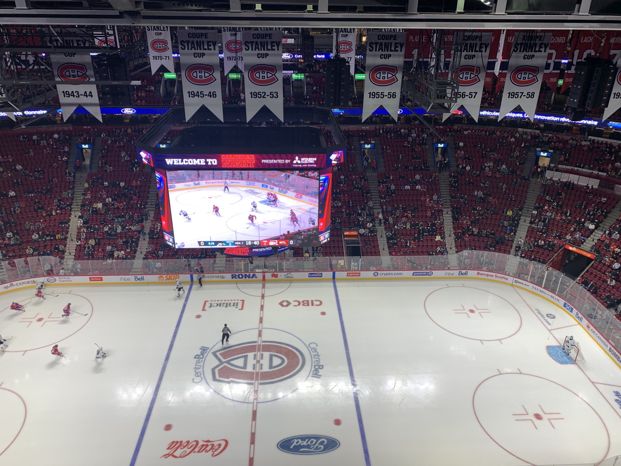 Bell Centre Montreal Seating Centre Bell How Tall Are Stadium Lights