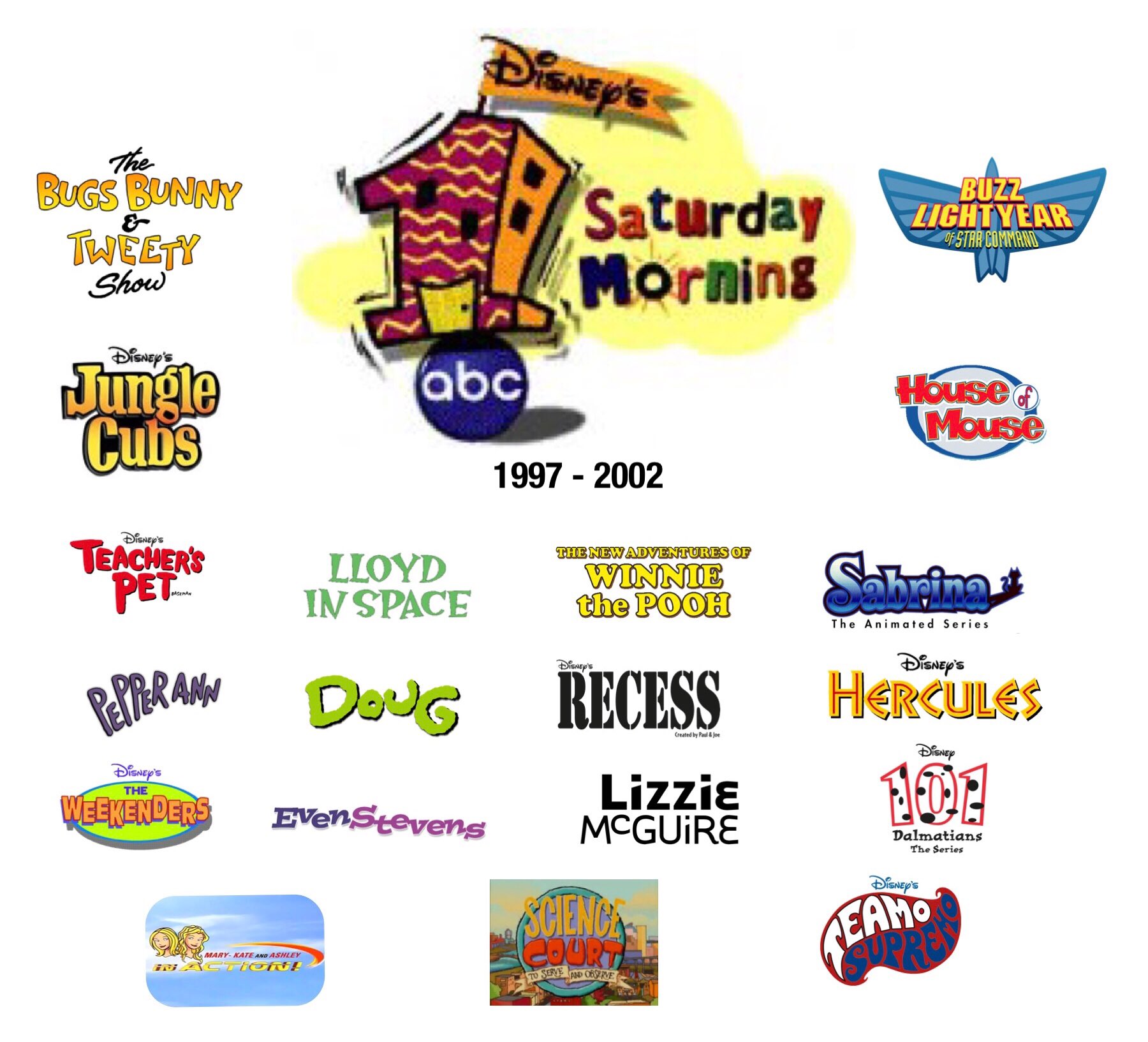 Disneys One Saturday Morning Logo