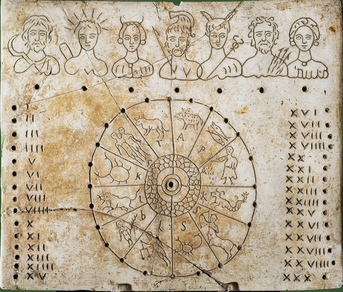 Roman zodiac calendar 60 photos - Youhoroscope.com