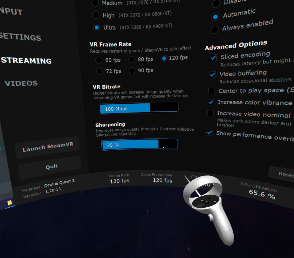 Guy Godin on Twitter: "I am adding Contrast Adaptive Sharpening on Quest 1 and 2 today. This ...