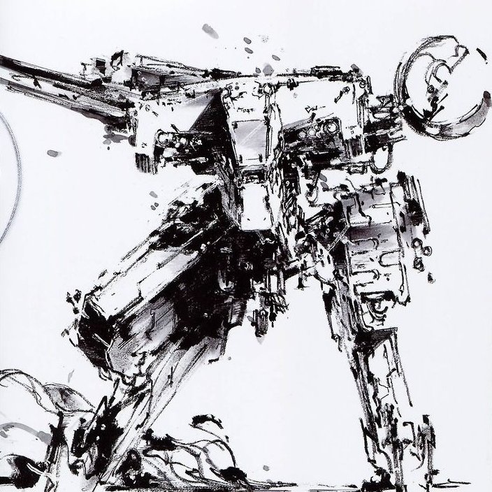 Yoji Shinkawa Metal Gear Rex