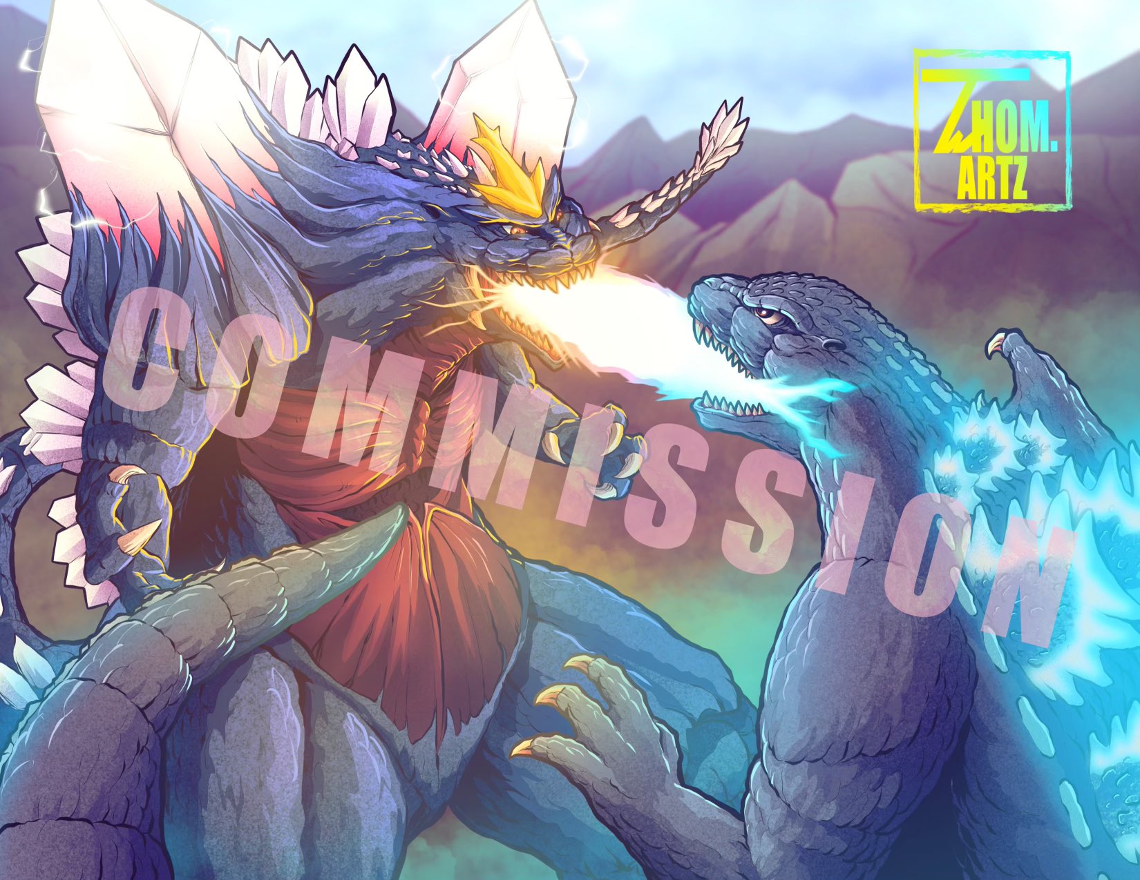 Space Godzilla Vs Godzilla