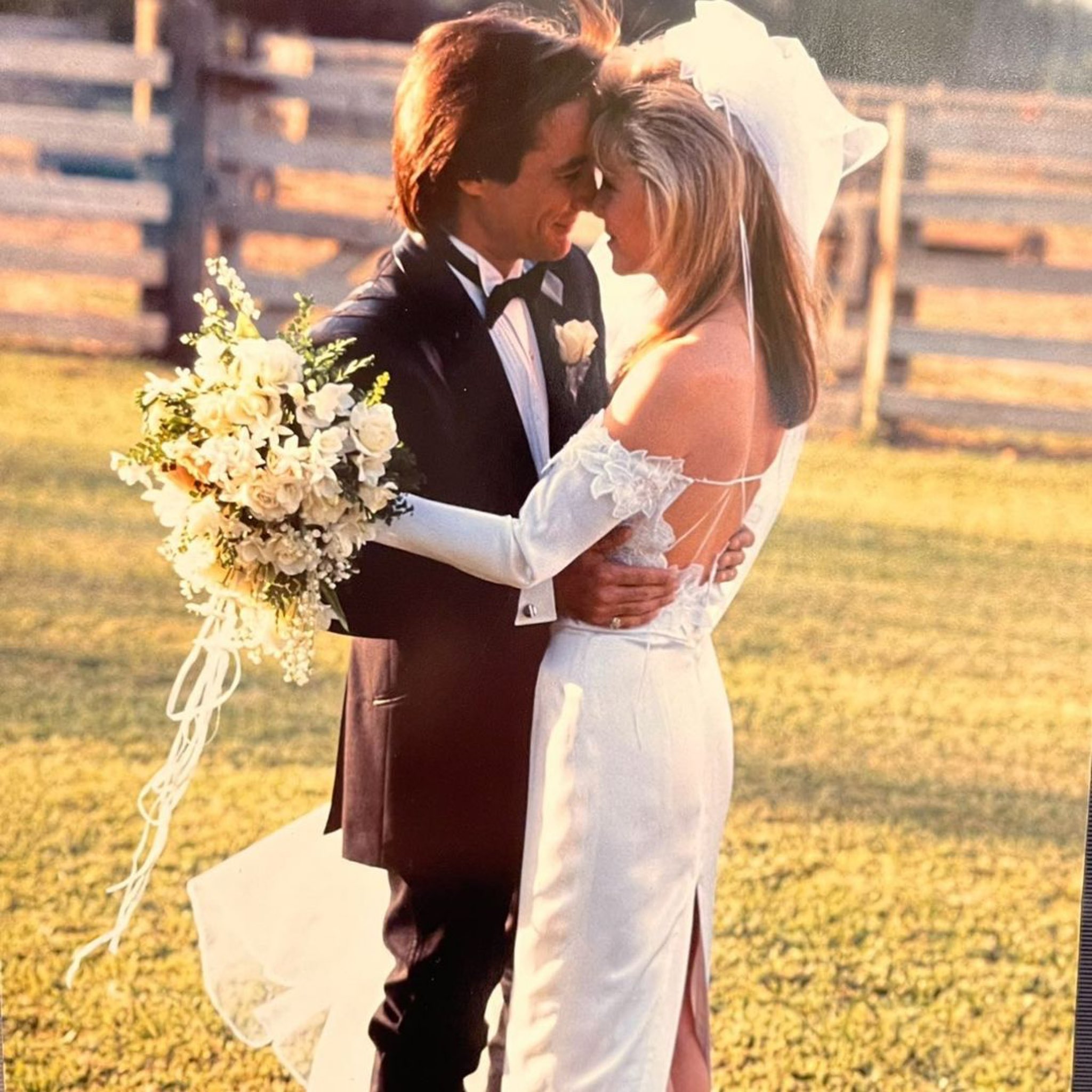 Lisa Hartman Black Wedding Dress Greise, Dayton Wedding