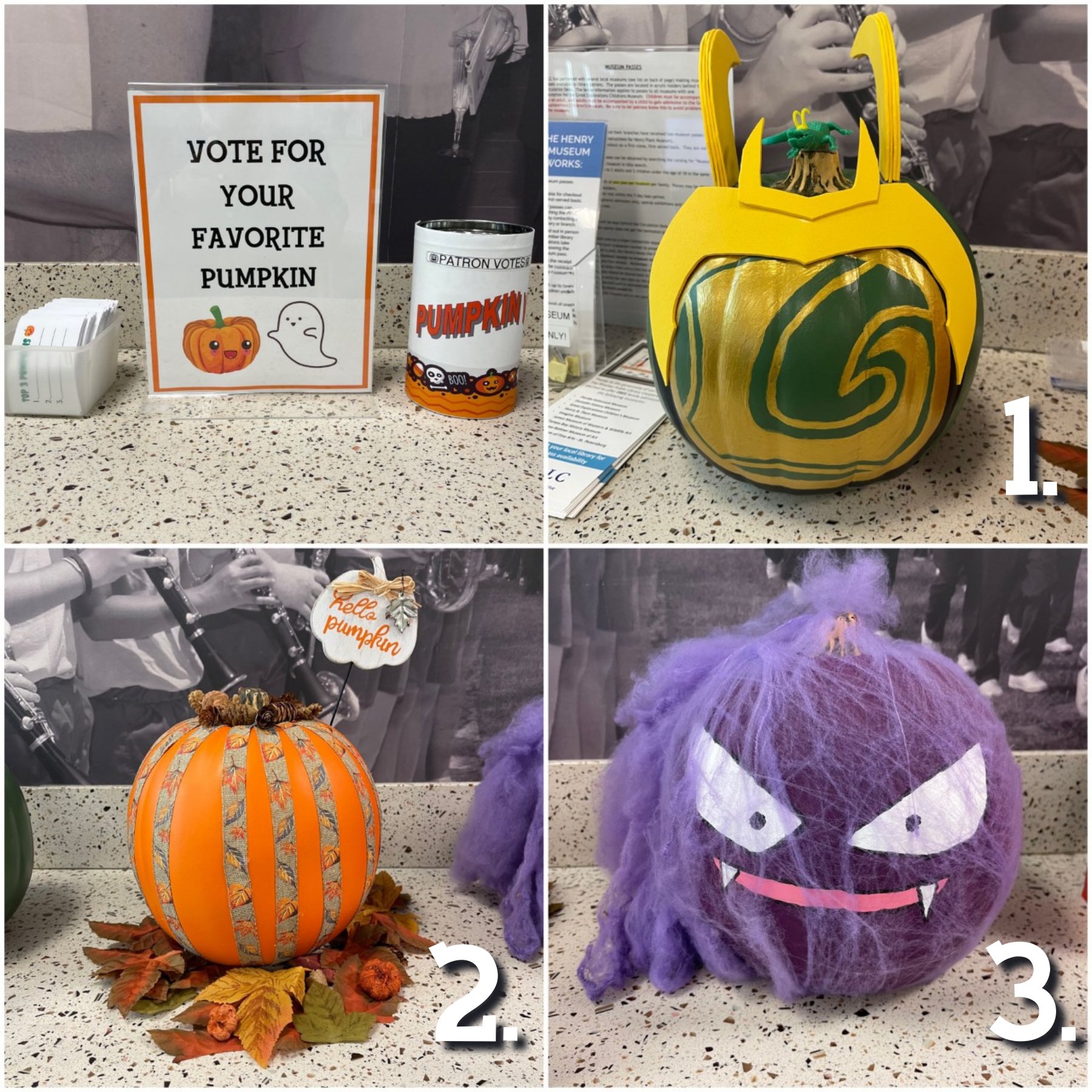 Pokemon Painted Pumpkins