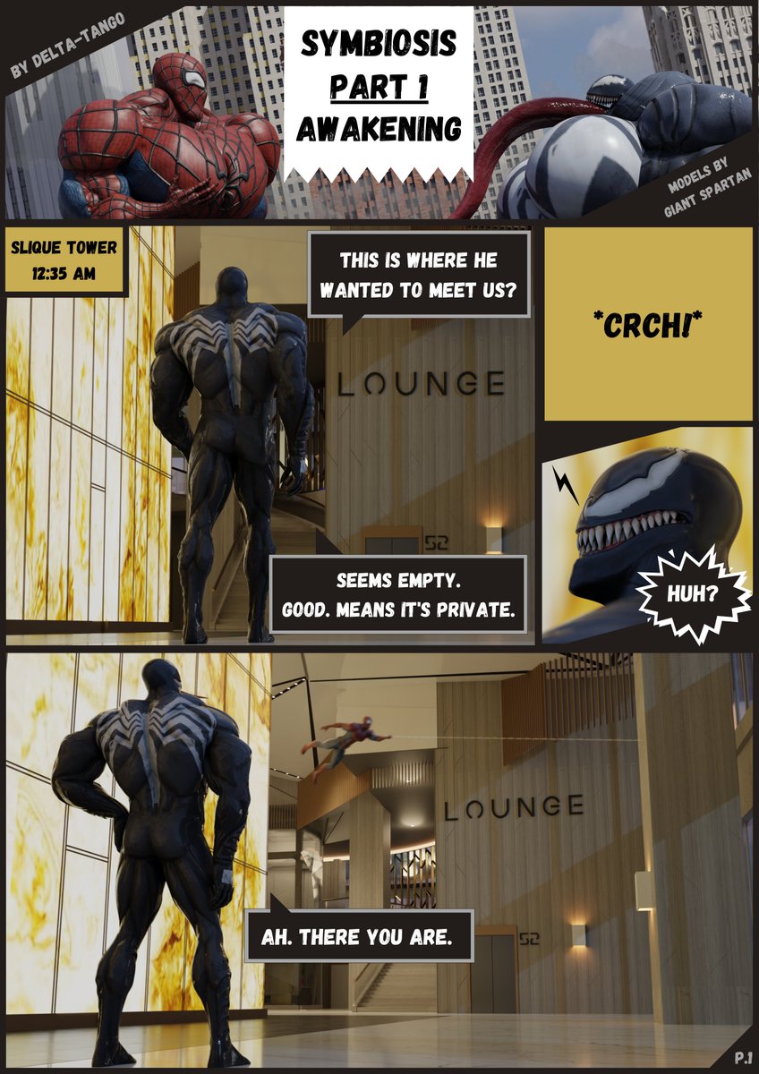 Spiderman Muscle Growth Comic