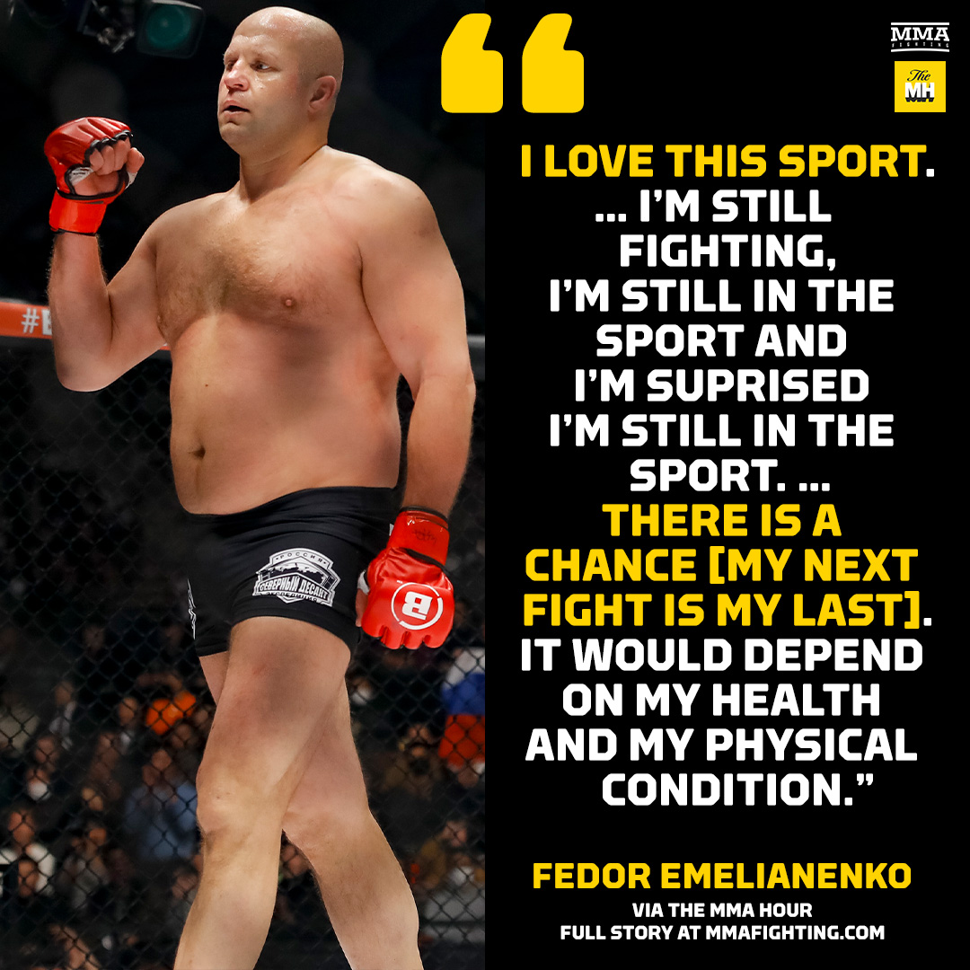 Fedor Emelianenko Quotes
