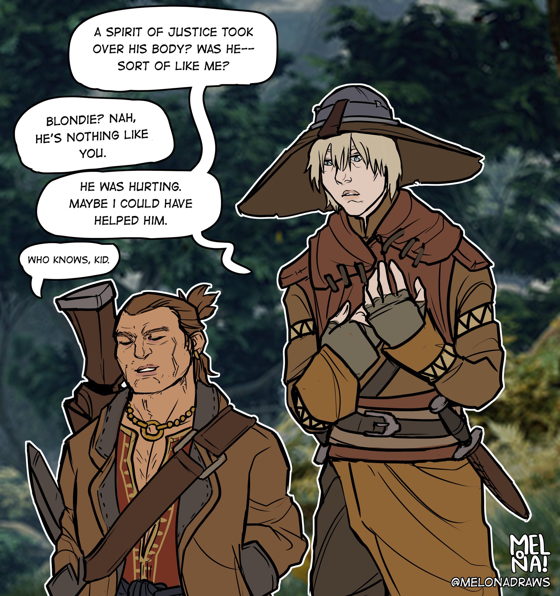 Anders Dragon Age Drawing