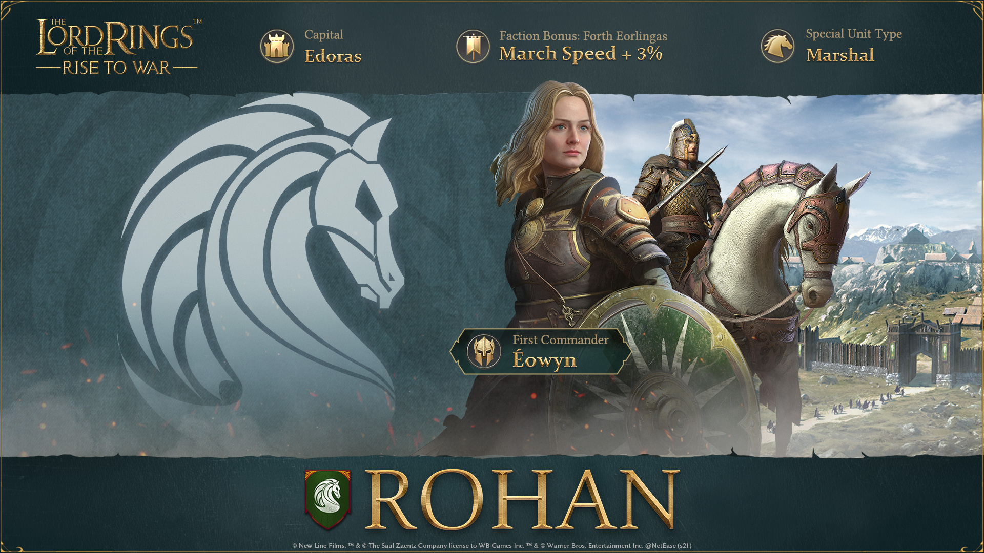 Rohan Lord Of The Rings Wallpaper