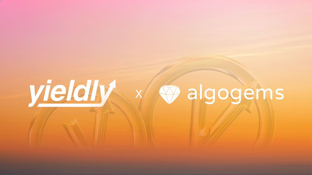 Yieldly launches an AlgoGems (GEMS) pool on Nov. 2 : r/AlgorandOfficial