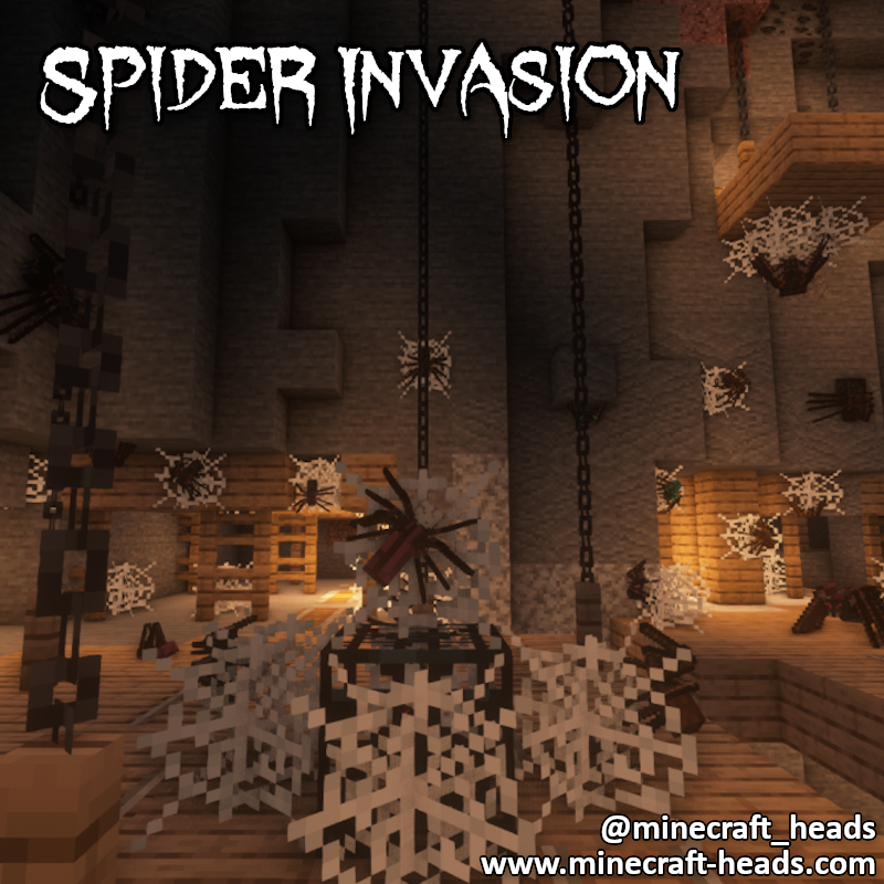 Spider Minecraft Head