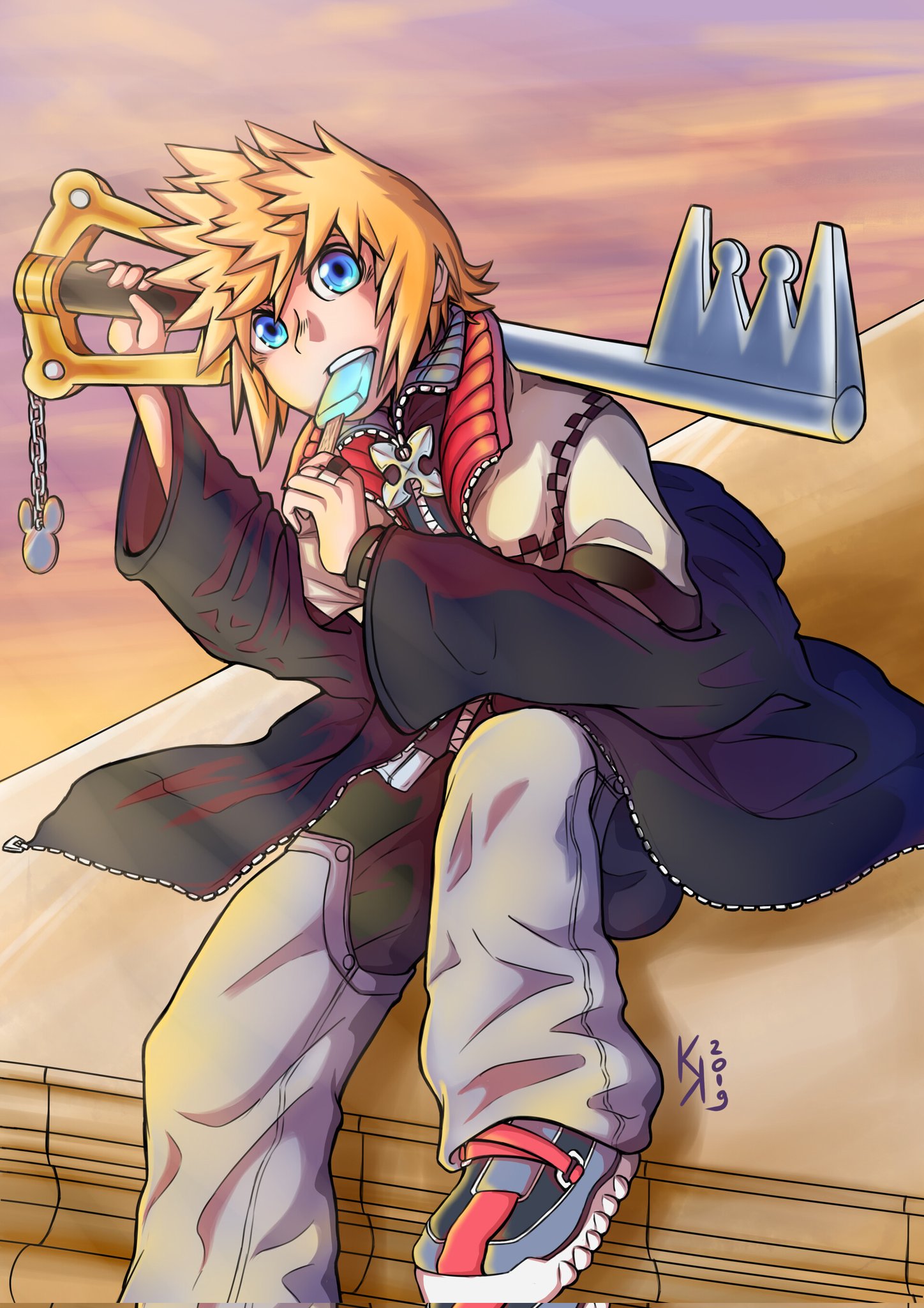 Kingdom Hearts Sora Full Body