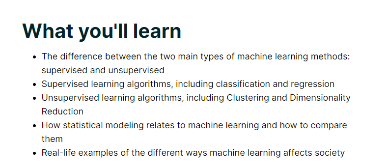 Top-notch free resources to learn Machine Learning for beginners. A ...