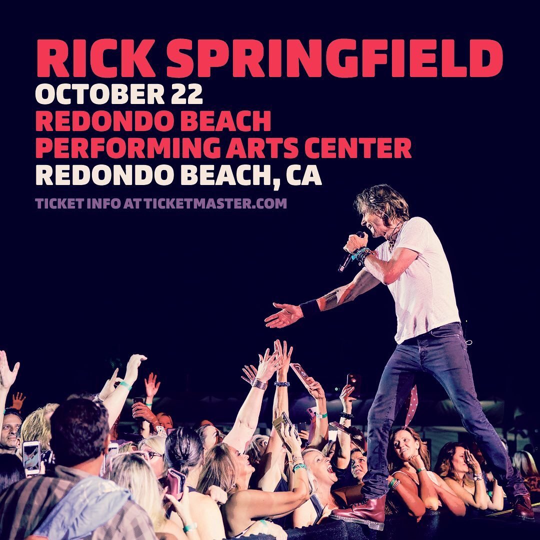 Rick Springfield Concert Crowd REO Speedwagon And Rick Springfield At