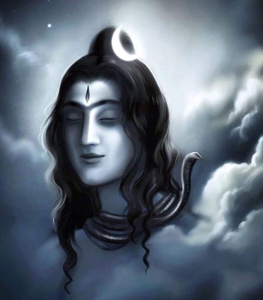 Lord Shiva Angry Look