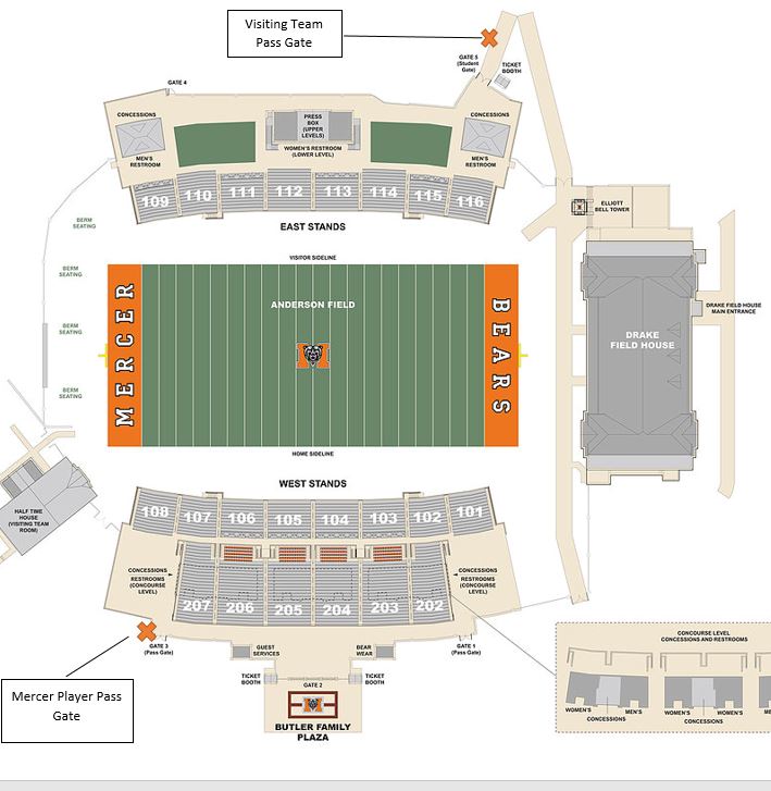 Stars Stadium Lay Out