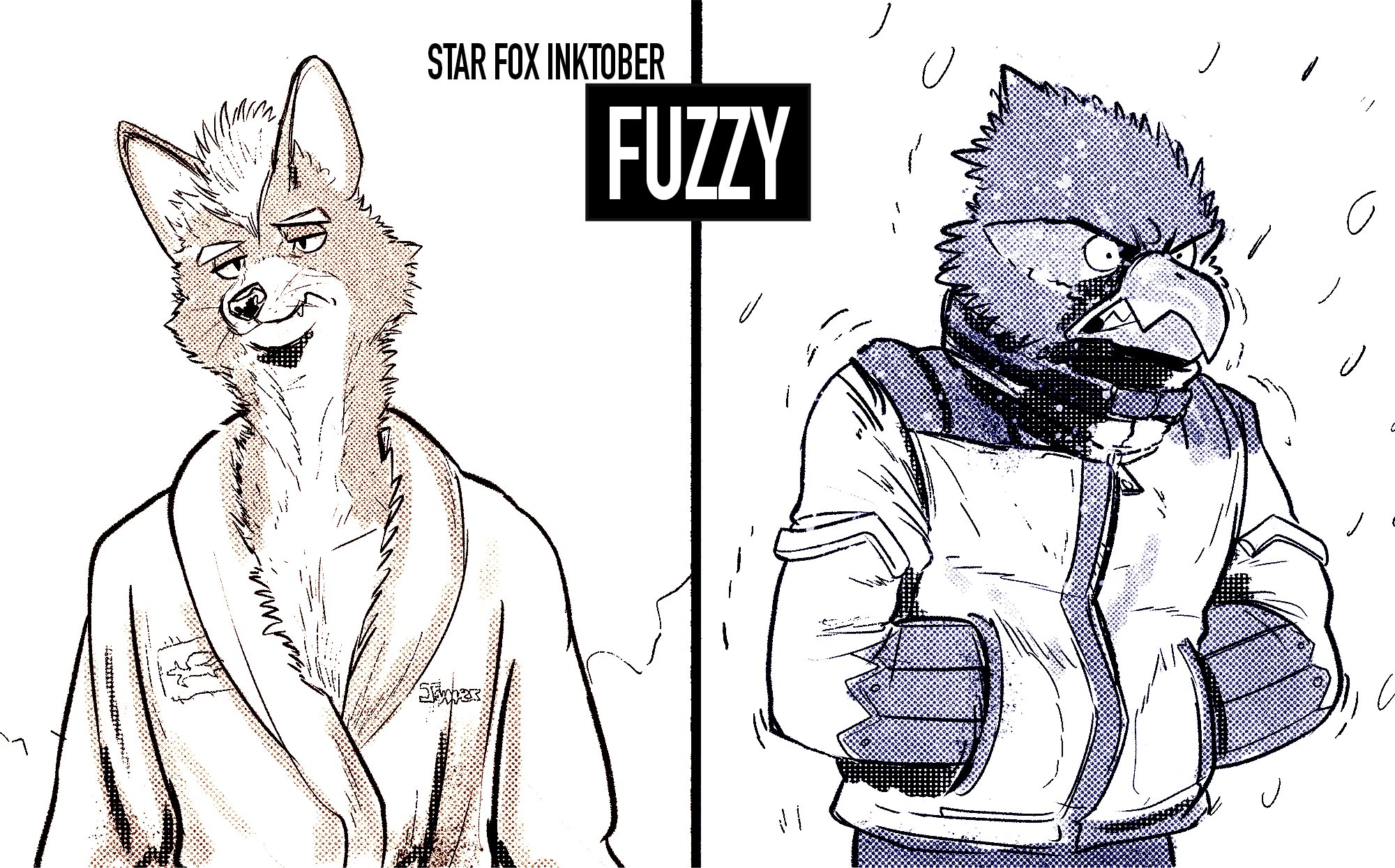 Star Fox Falco Drawing