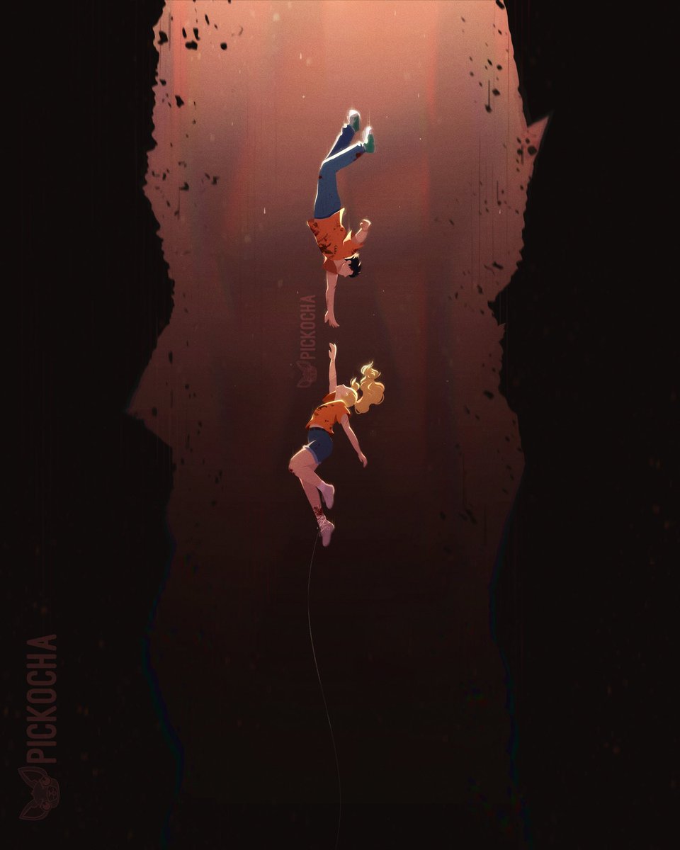 Percabeth Falling Into Tartarus
