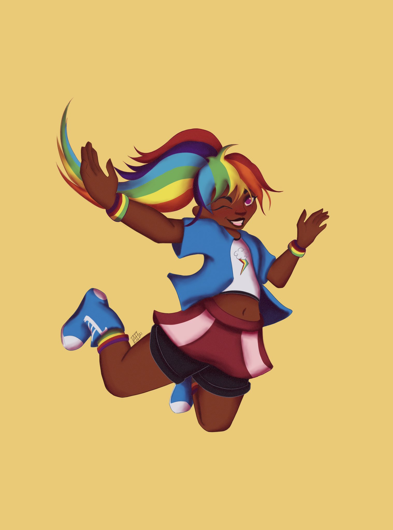 Rainbow Dash Equestria After Dark