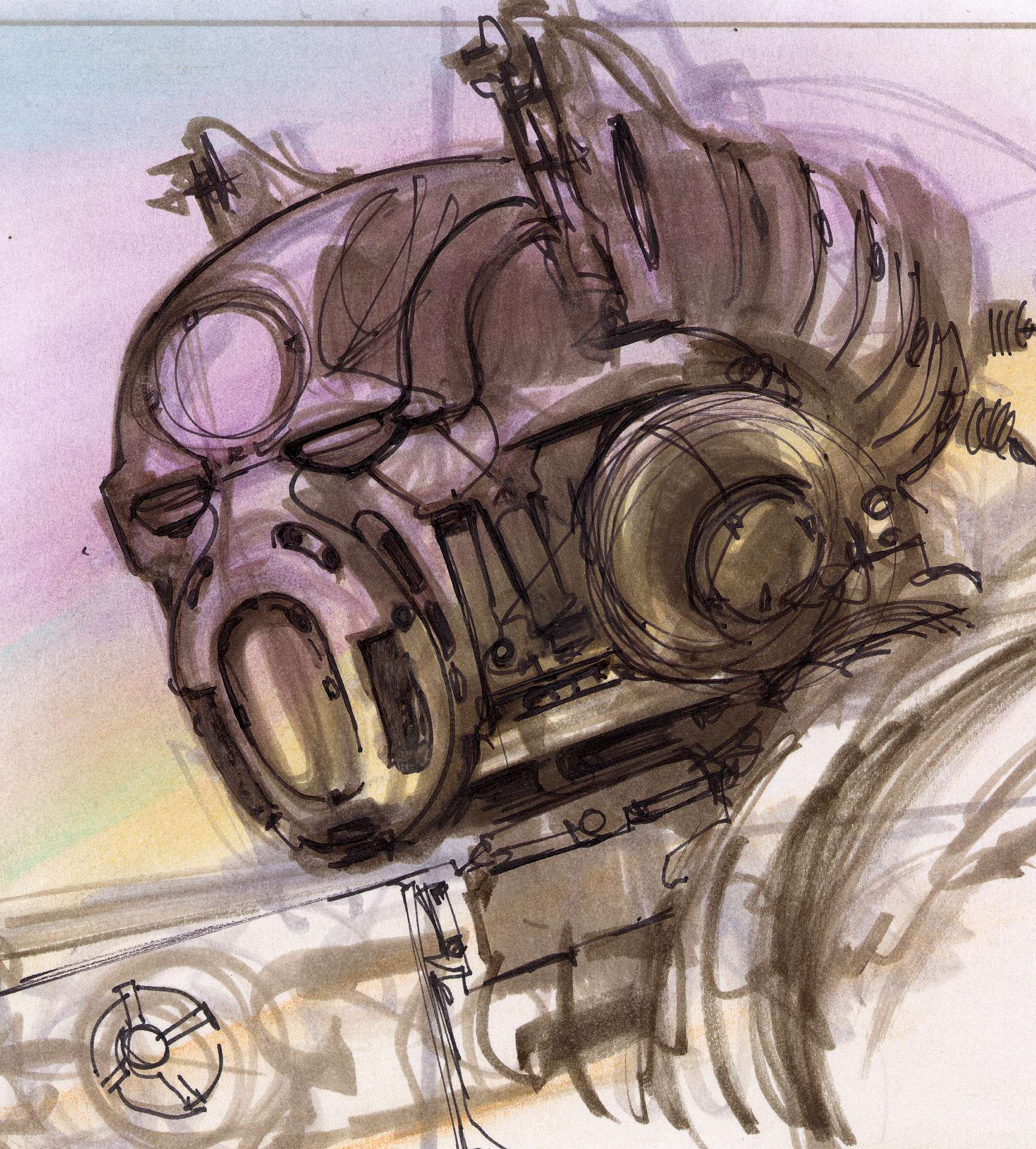 Enclave Fallout Drawing