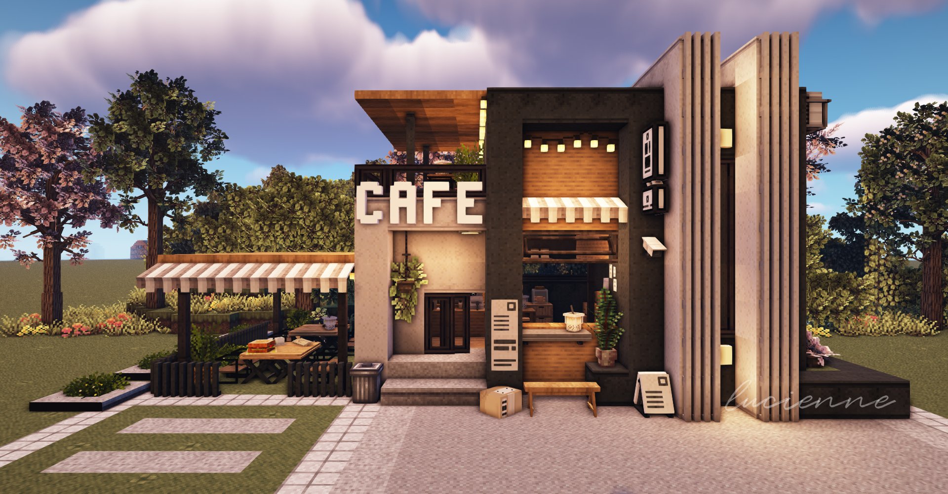Minecraft Restaurant Ideas