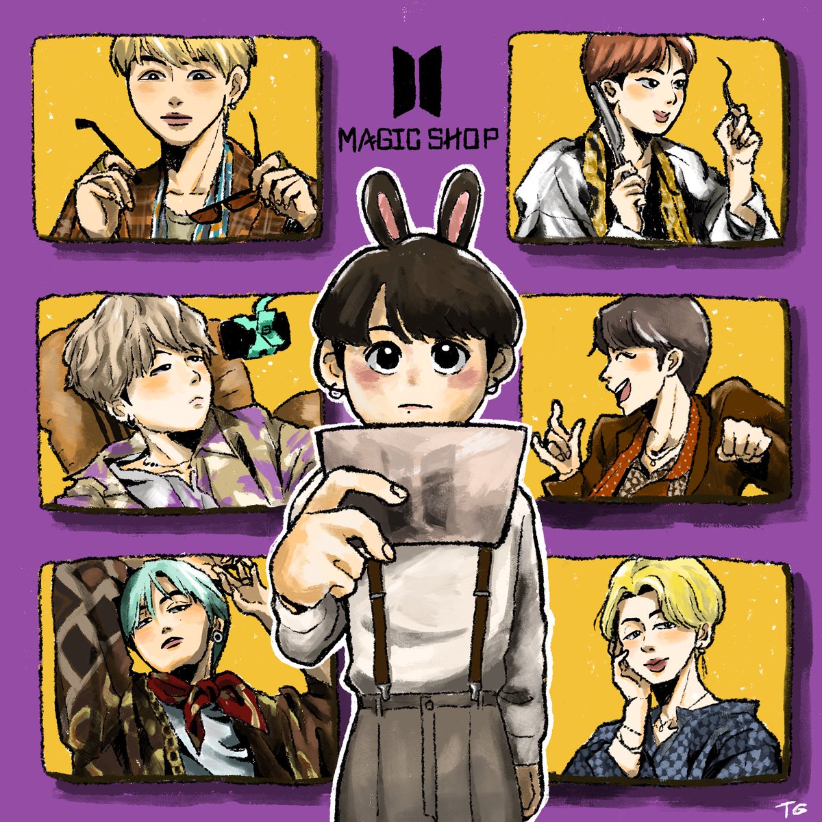 Welcome to Magic Shop! " #bts #btsfanart #magicshop 」TG-トンの漫画