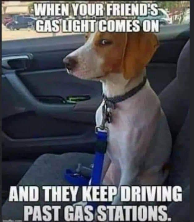 Empty Gas Tank Meme