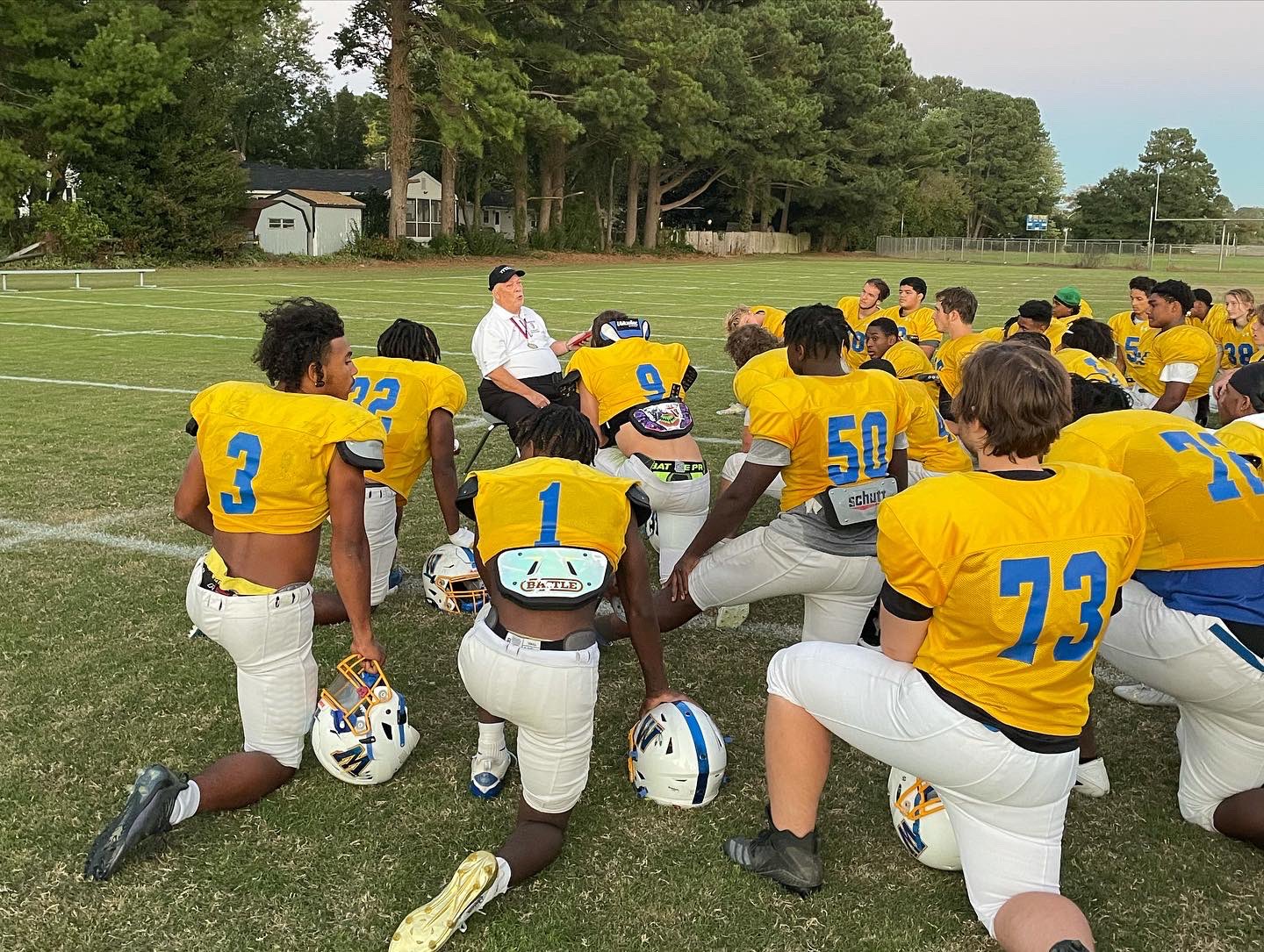 The Titans Football Team 1971