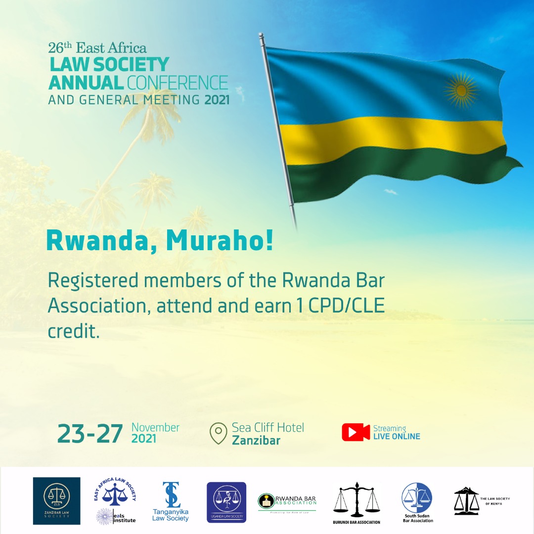 East Africa Law Society(EALS) on Twitter: "Rwanda, Muraho! The Annual Conference accredited by ...
