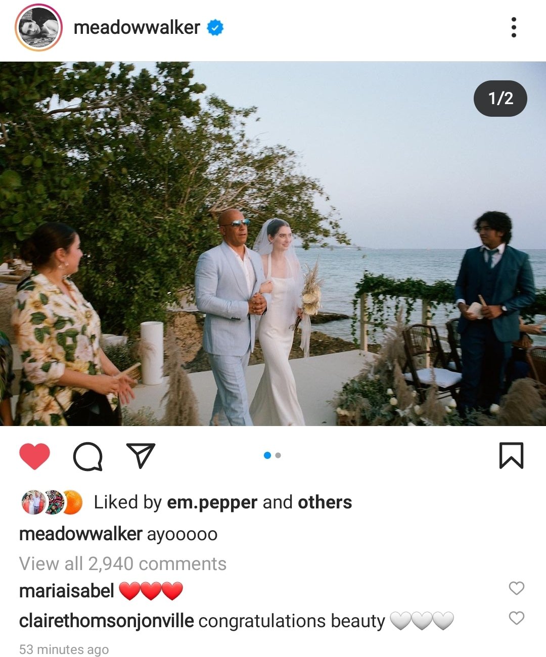 Paul Walker Wife And Daughter