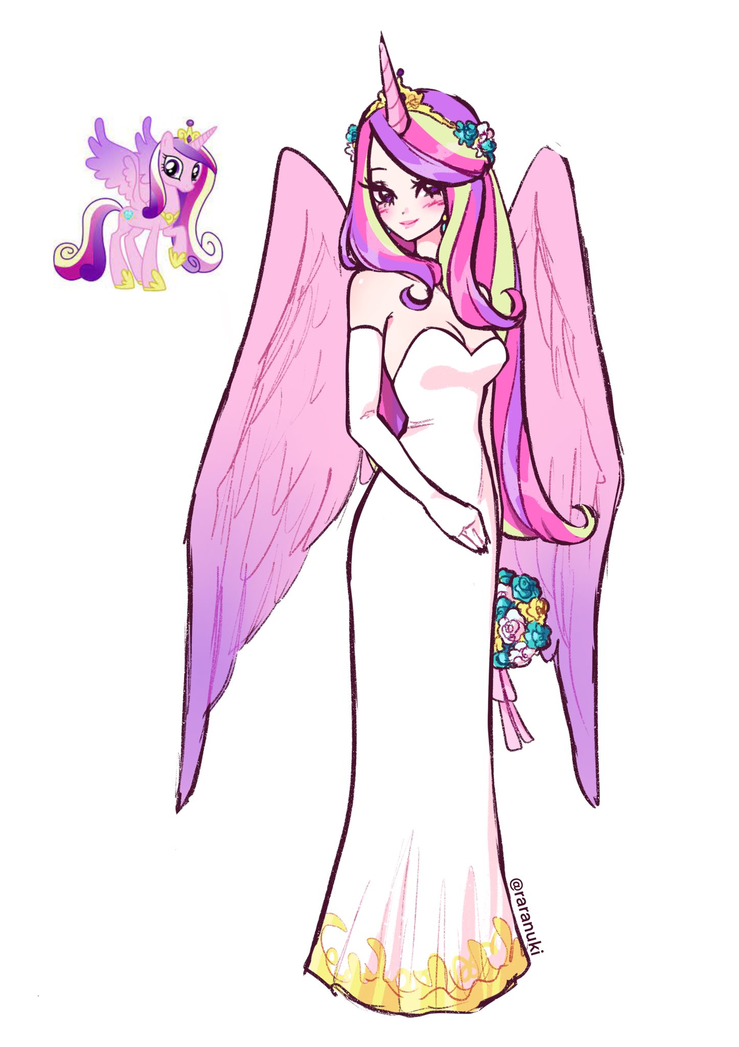Princess Cadence Human Skin MLP Reacts To Alternate