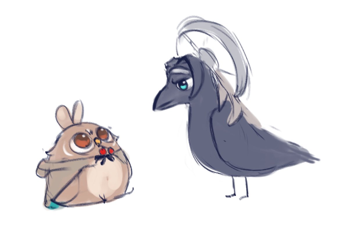 七詩ムメイ ,オーロ・クロニー 「in my head Kronii is just an edgy crow 」|DAKUMA| Comms ...