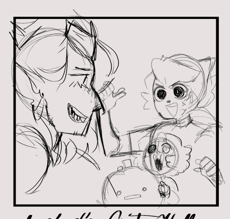 「Thinking about this comic I did last year Missing them gre」🌊 ÑOQUIの漫画