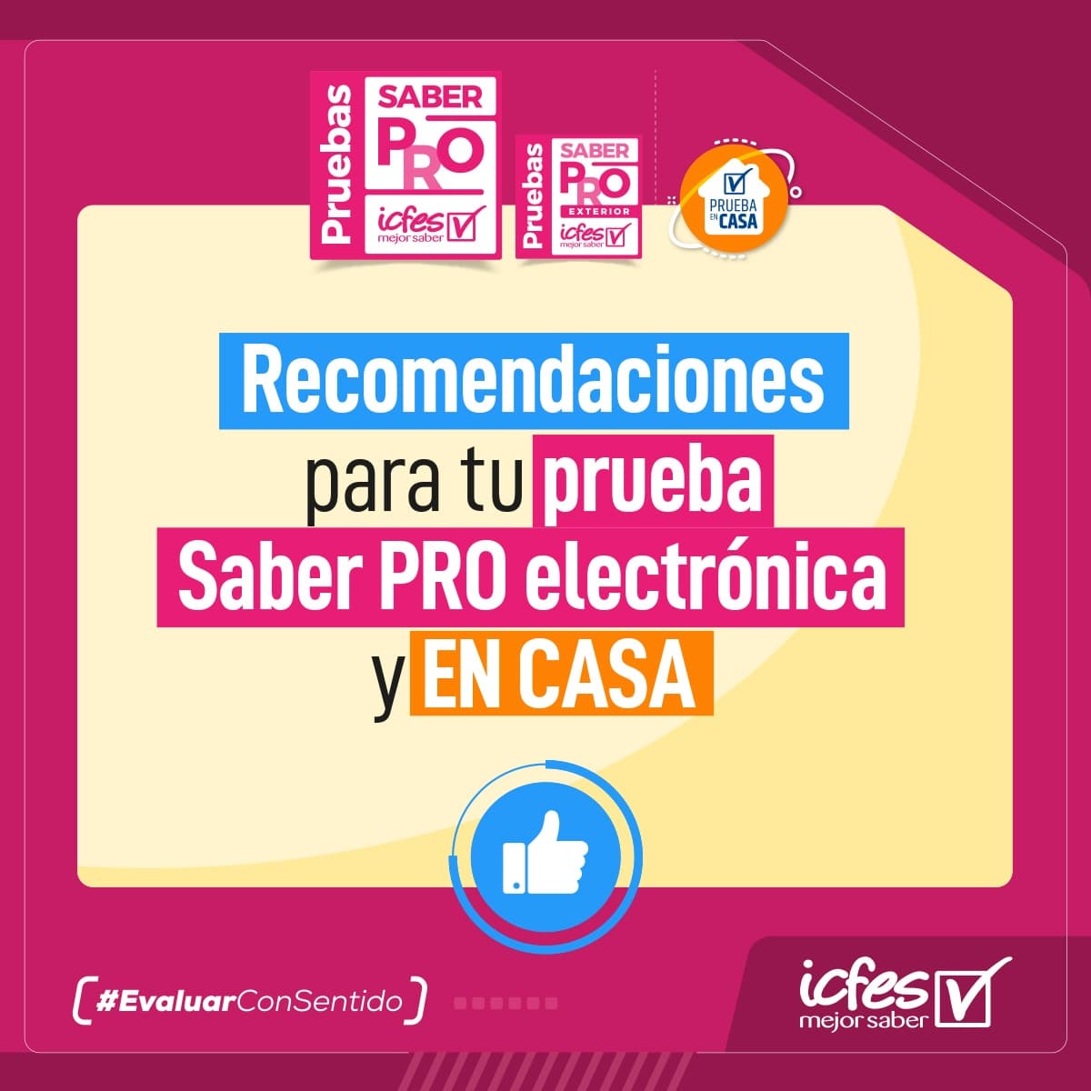 Icfes on Twitter: "¡Citado al examen Saber Pro electrónico 👨‍💻👩‍💻 y en casa 🏡! Estás próximo a ...