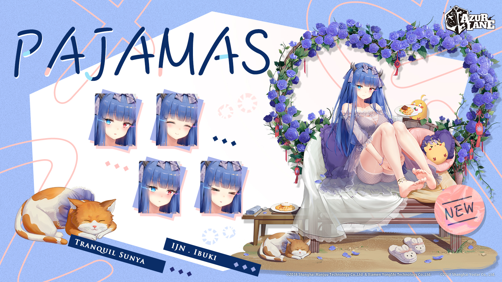 Azur Lane Official on Twitter: " Tranquil Sunya IJN Ibuki is changing into her new attire. She ...