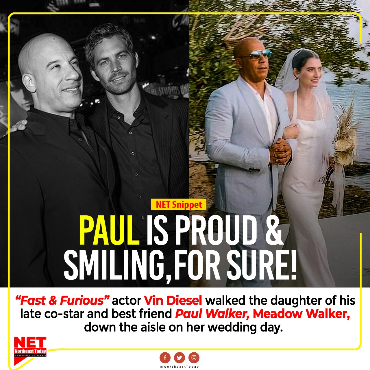 Paul Walker And Vin Diesel Friends