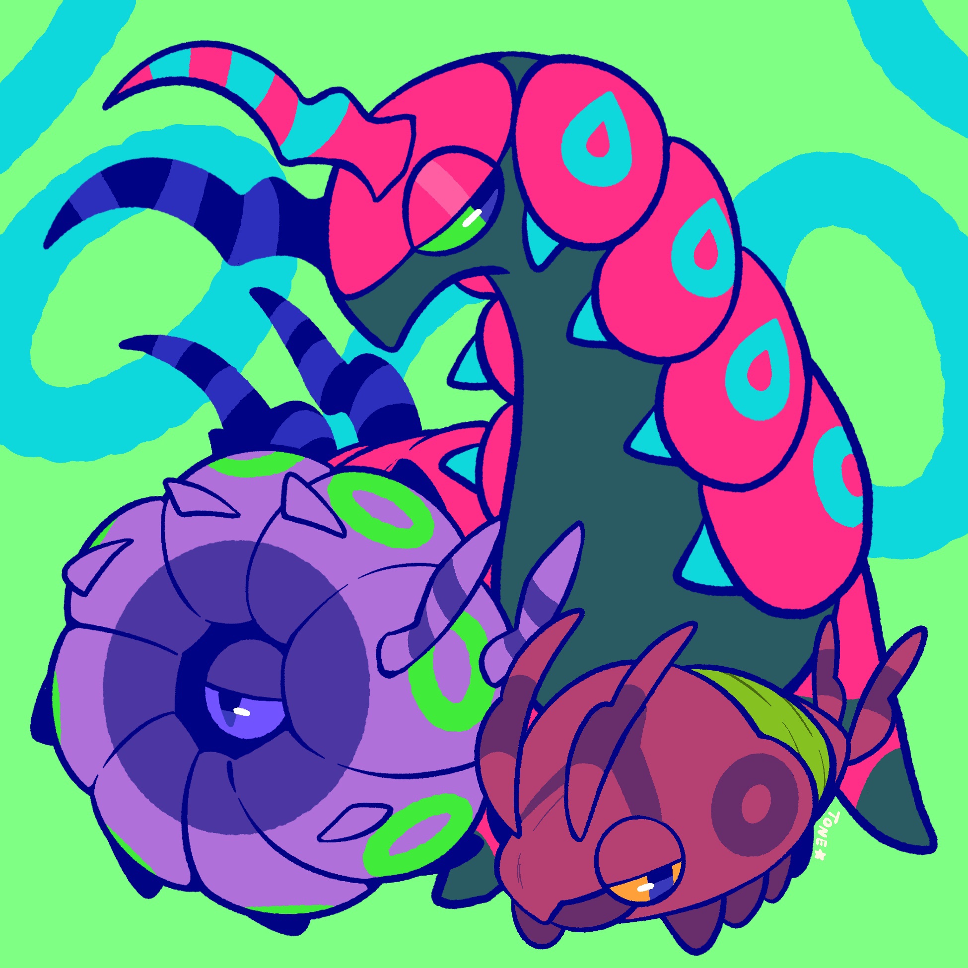 Whirlipede Evolution