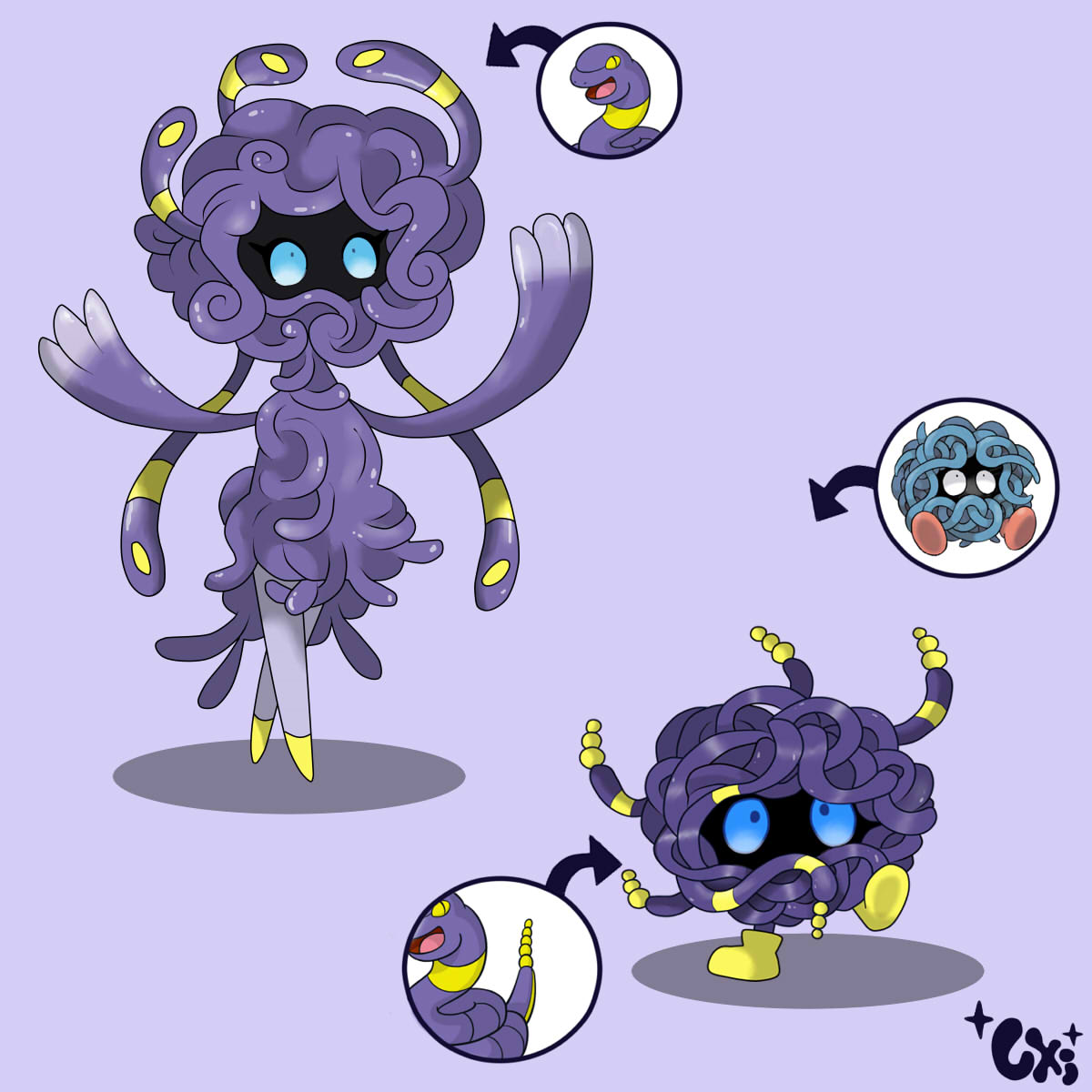 Pokemon Tangela Evolution Chart