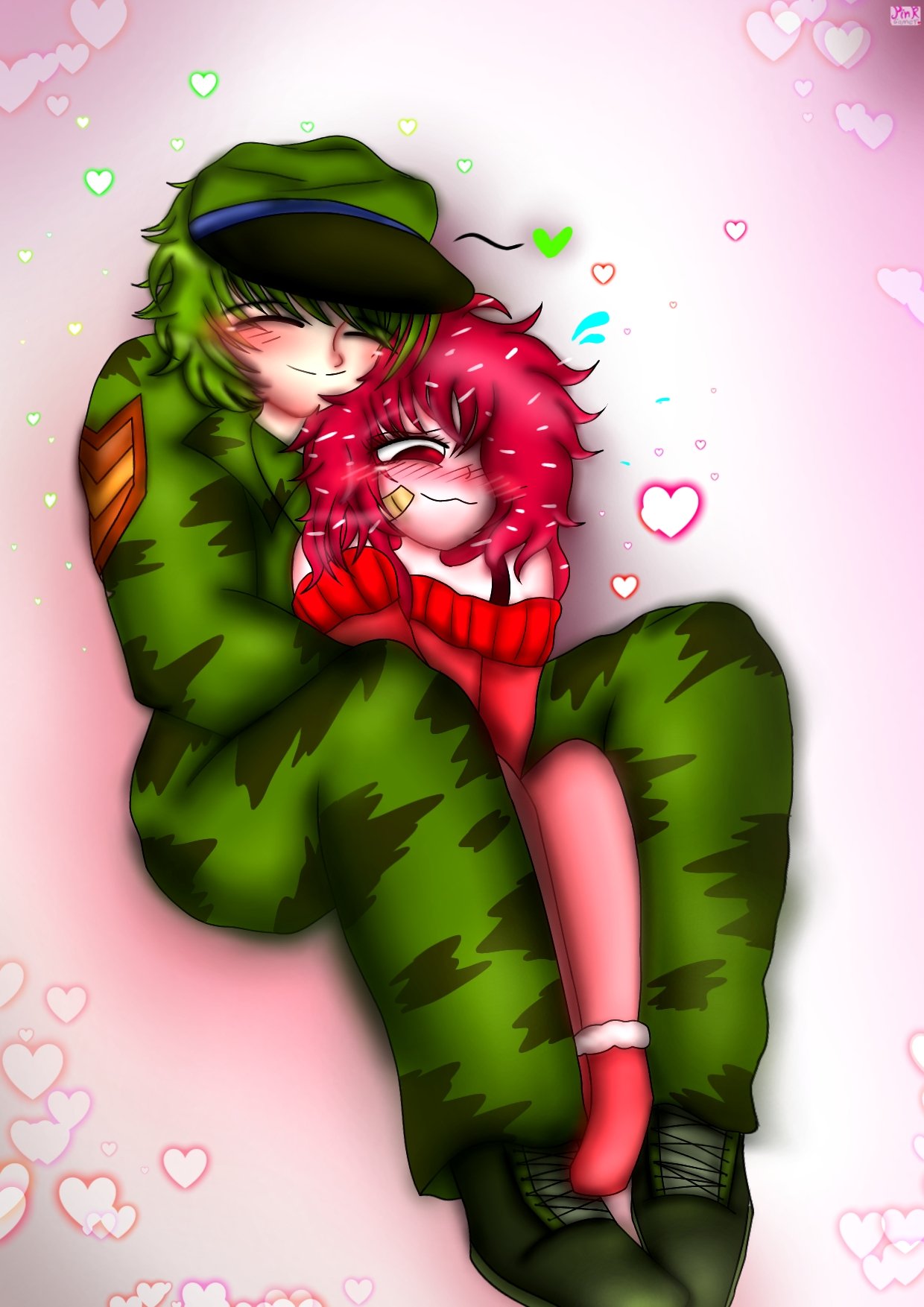 Happy Tree Friends Flaky And Flippy Kiss