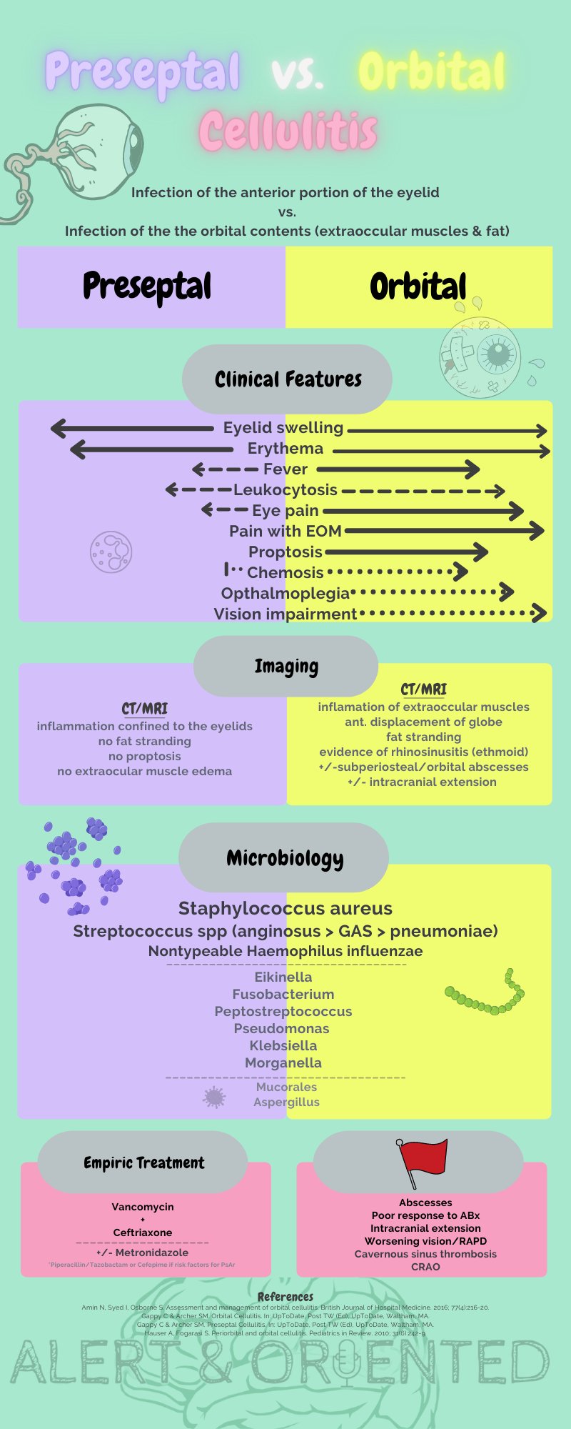 Preseptal Cellulitis Vs Orbital Cellulitis