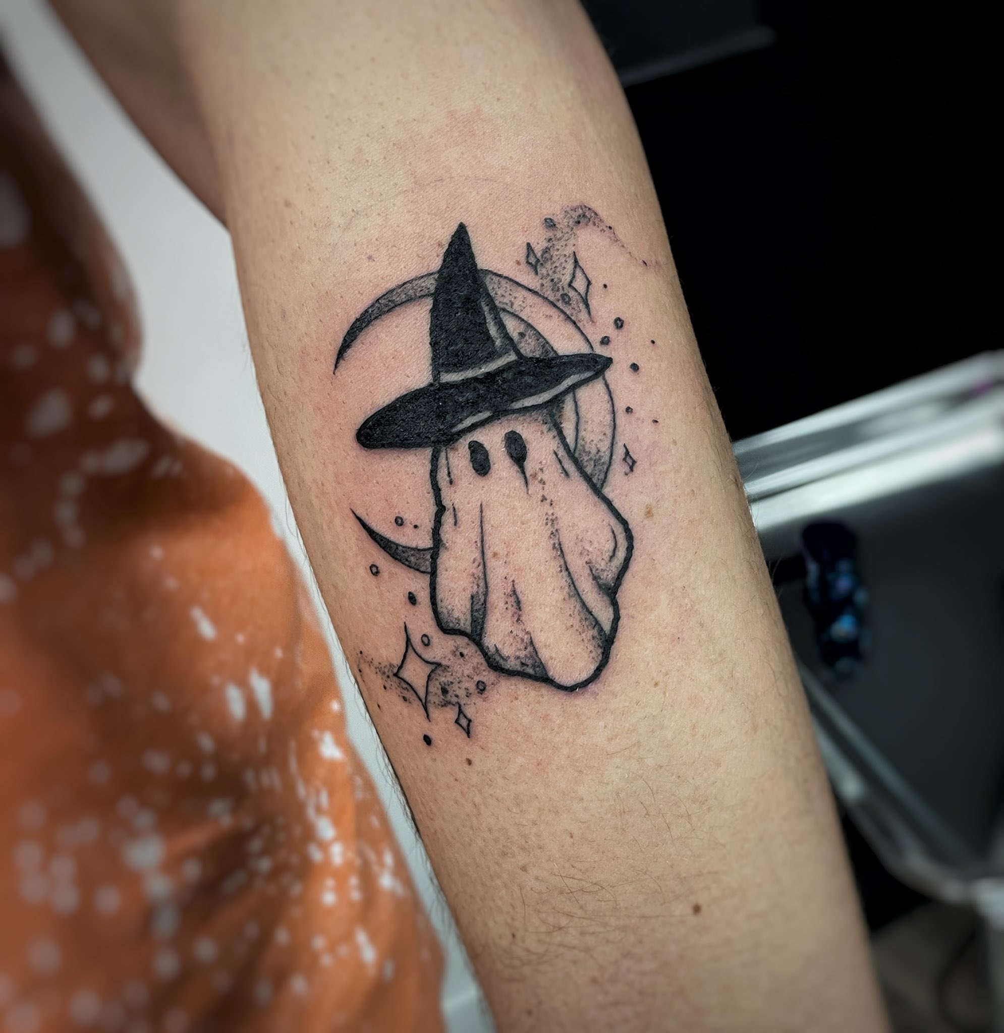 Tiny Ghost Tattoos