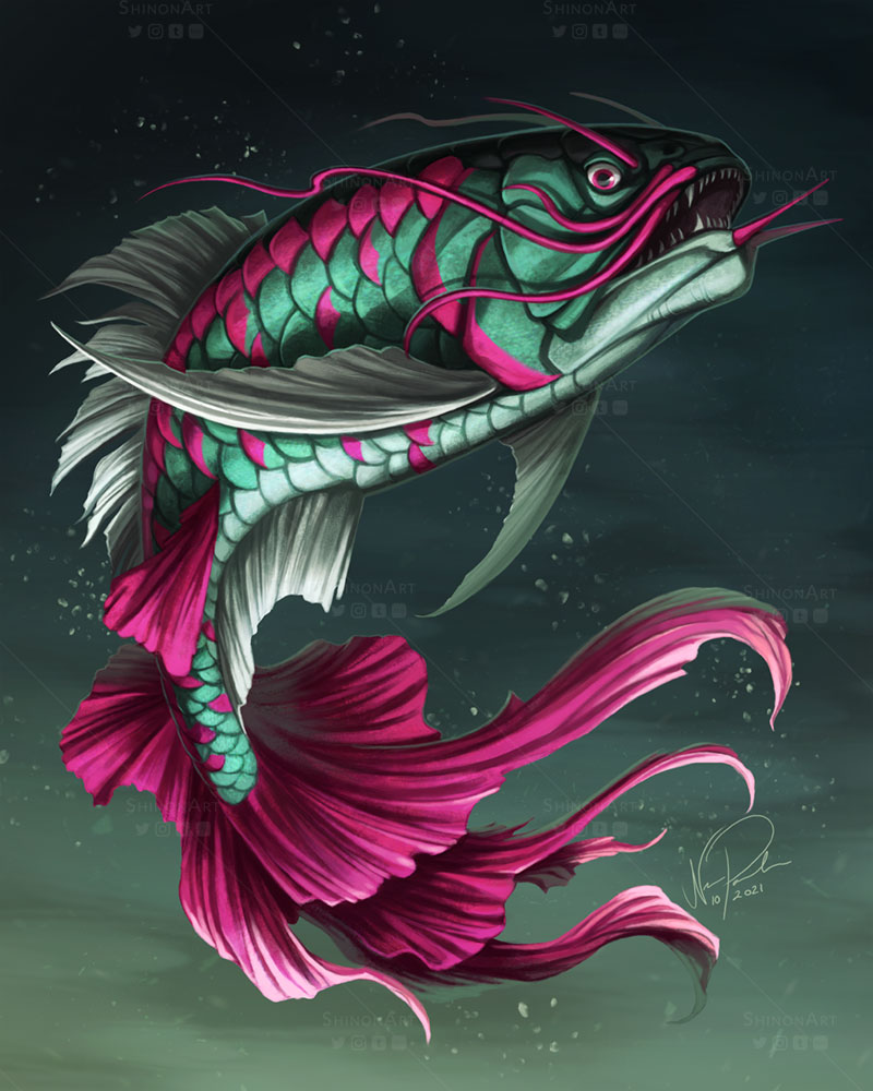 Evolution Fish Tattoo