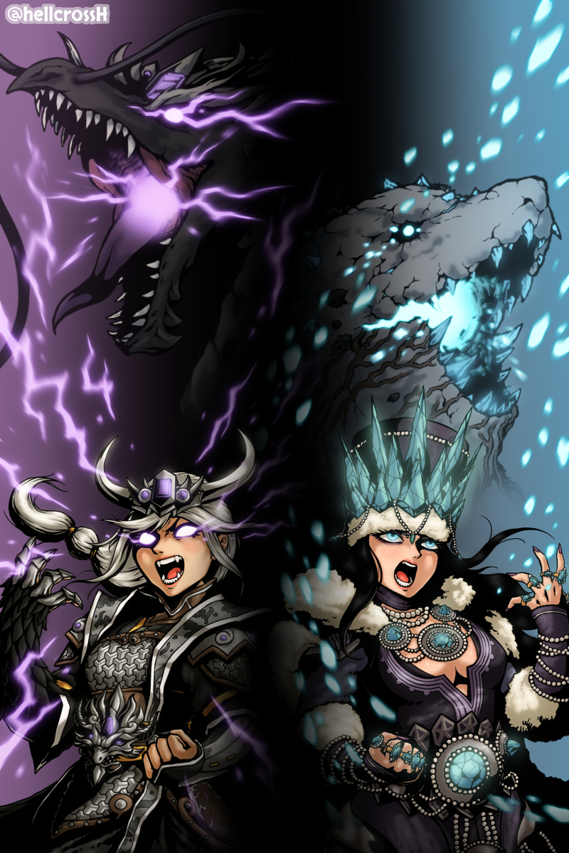 HellcrossH on Twitter: "Tzarina & MiaoYing #HellCross #fantasy #WARHAMMER #CA #totalwar #Tzarina ...