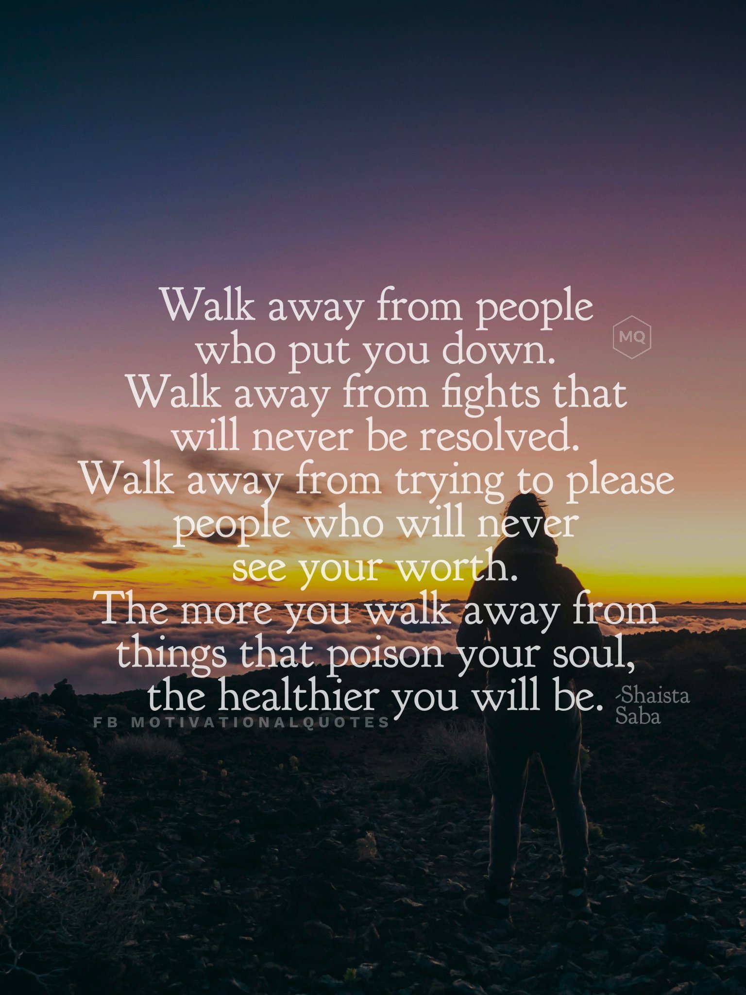 Walked Away Quotes