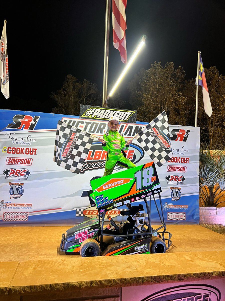 Brexton Busch won his first ever championship tonight. Congratulations ...