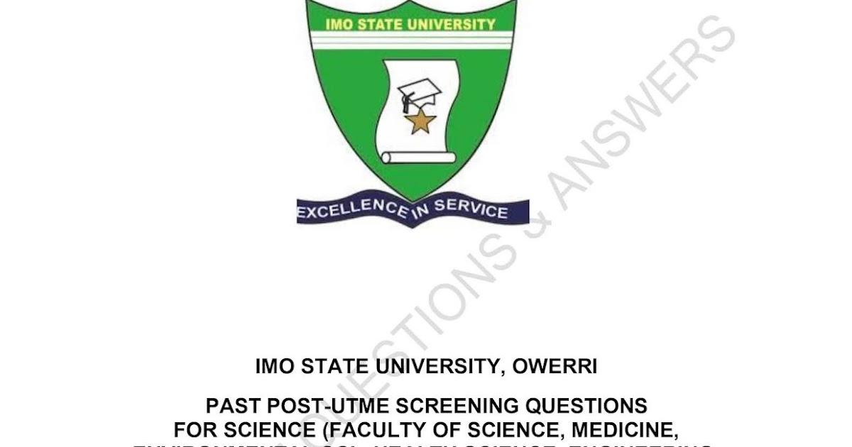 Imo State University Logo