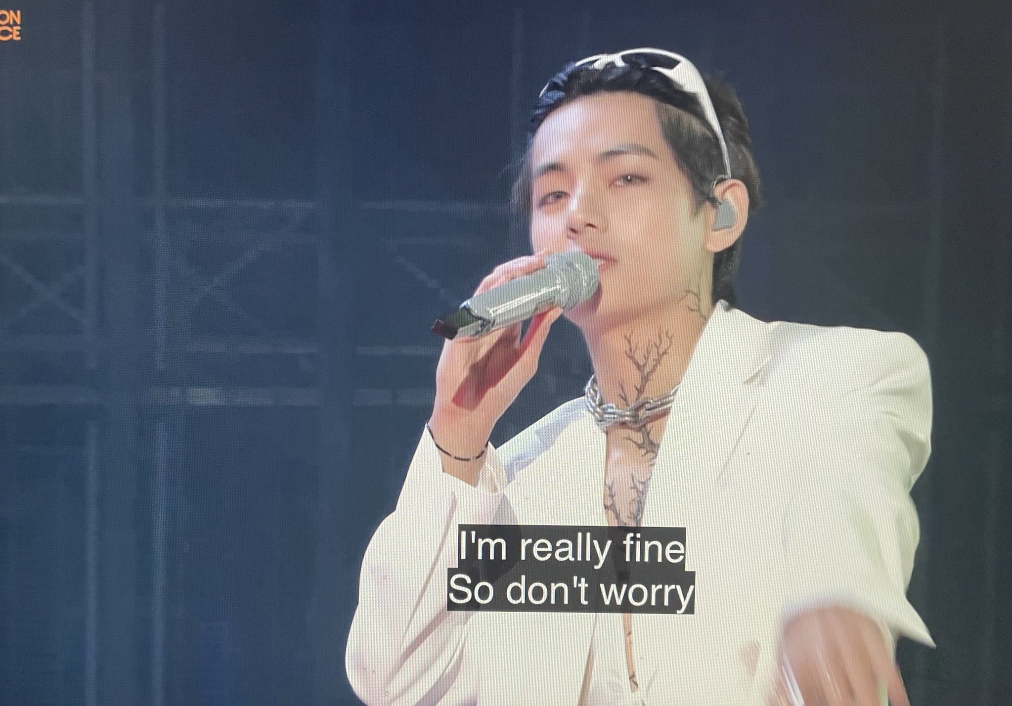 Soo Choi 💜 (REST) on Twitter: "Taehyung said I'm really fine so don't worry and just enjoy the ...