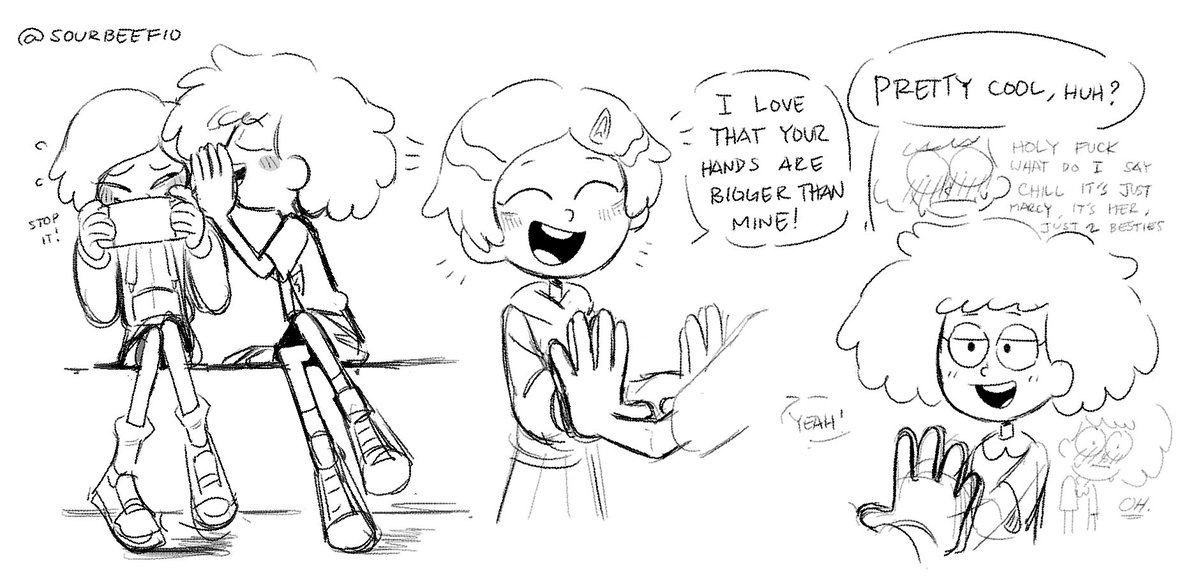 「Them again :] #AmphibiaMarcy #Amphibia 」|SOURBEEFIOの漫画