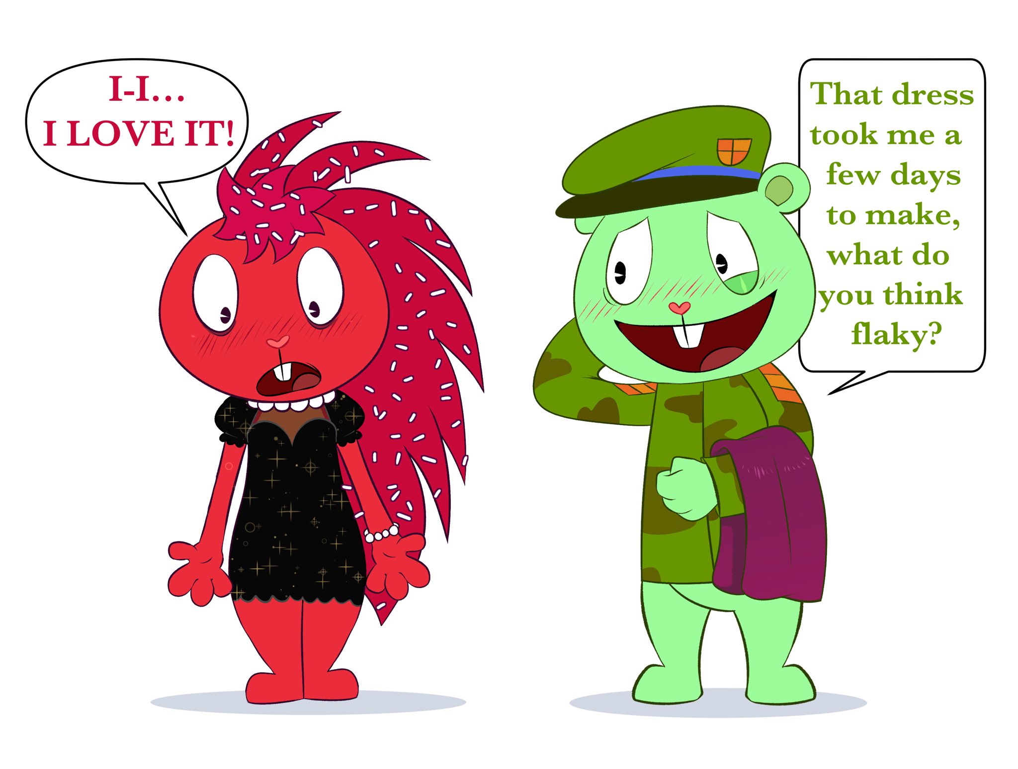 Happy Tree Friends Flippy And Flaky