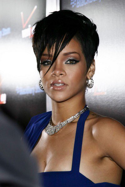 Rihanna Pixie Cut 2008